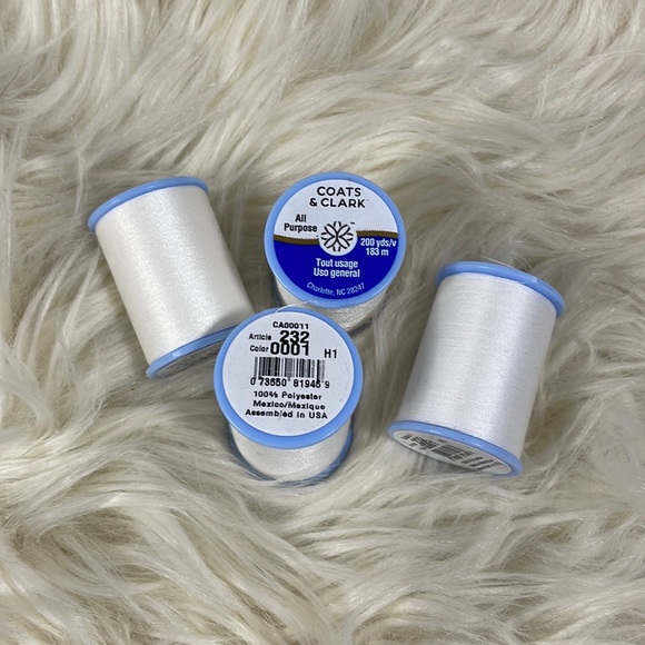 Coats & Clark | Other | Coats Clark All Purpose Polyester Thread | Poshmark
